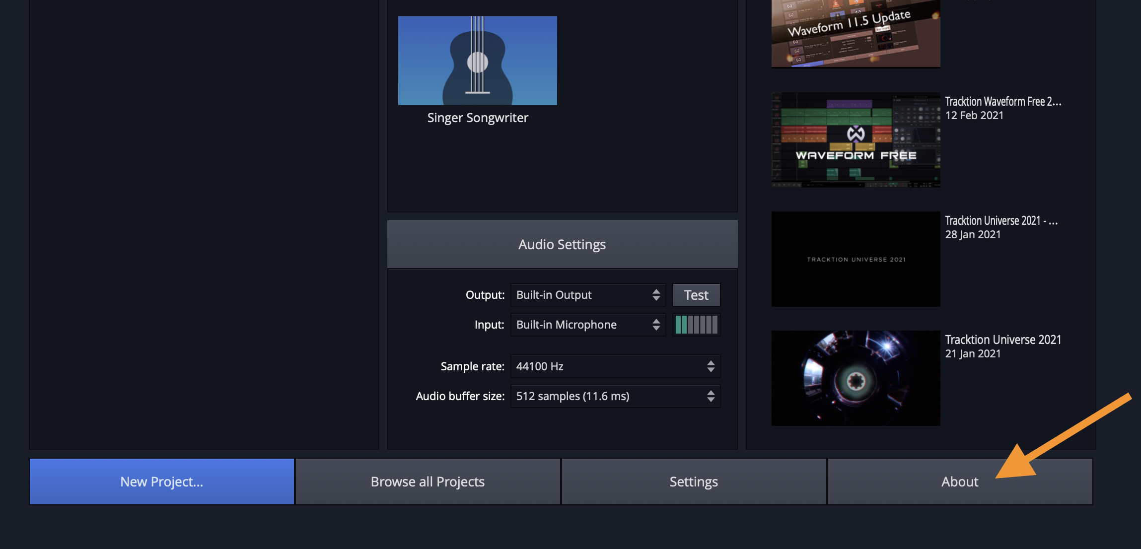 What is my machine number? – Tracktion