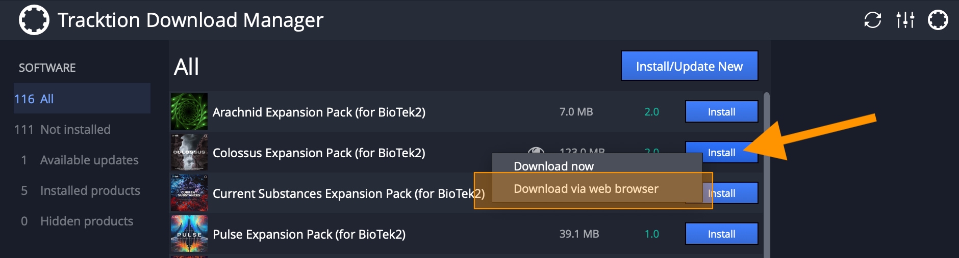 How to manually install content pack for my plugin – Tracktion